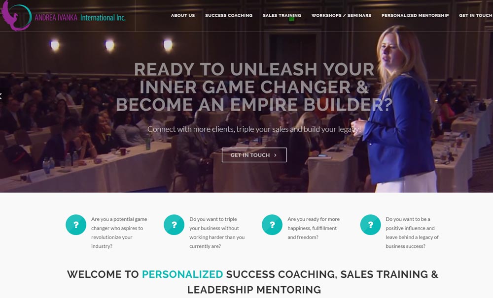 Hamilton Website Design Portfolio